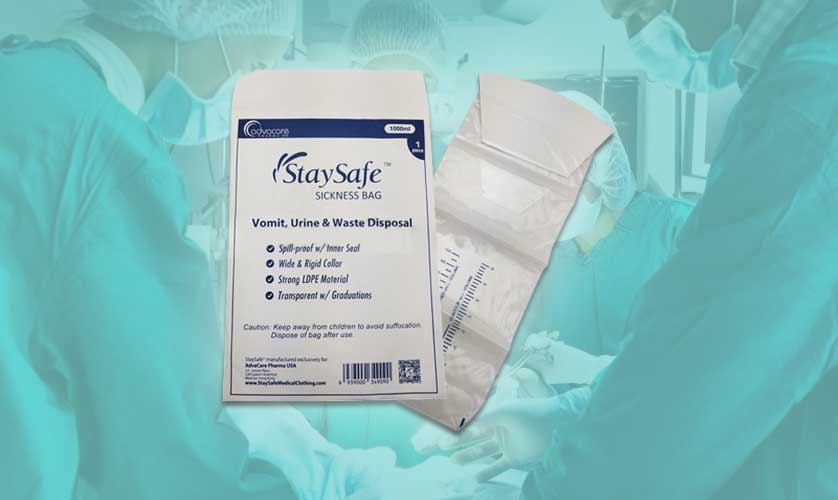 Sickness Bag | StaySafe Medical Clothing
